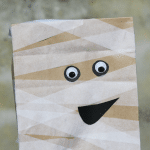 Paper Bag Mummy Puppet Craft for Kids - Crafts on Sea