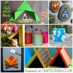 Campfire Template (FREE Printable) - Crafts on Sea
