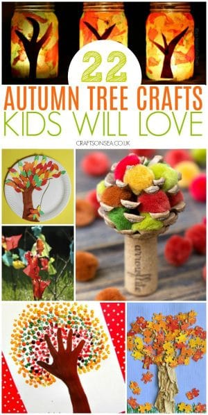 20+ Autumn Tree Crafts For Kids - Crafts on Sea