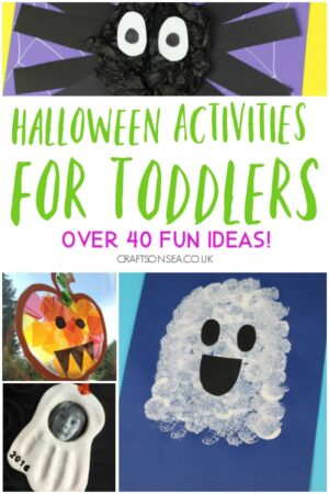 40+ Easy and Fun Halloween Activities for Toddlers - Crafts on Sea