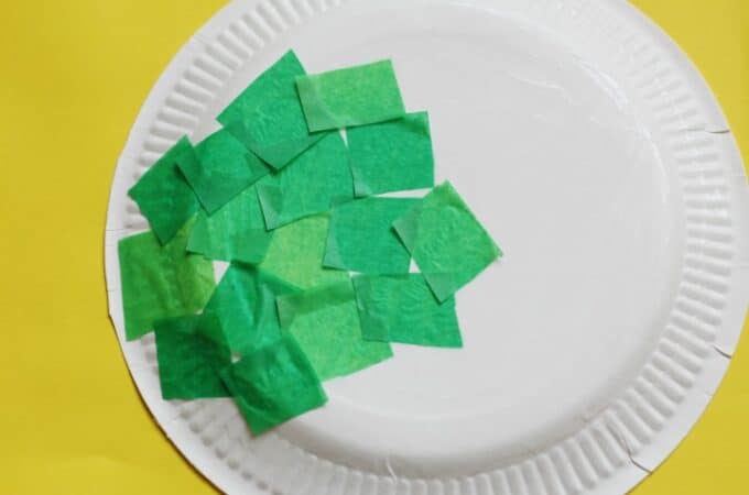 Paper Plate Spring Tree Craft - Crafts on Sea