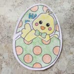 Easter Cut and Paste Craft (FREE Printable) - Crafts on Sea