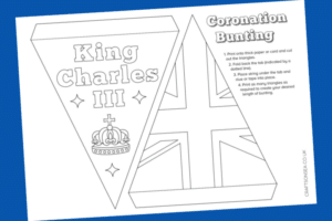King's Coronation Printables: 20 Free Designs - Crafts on Sea