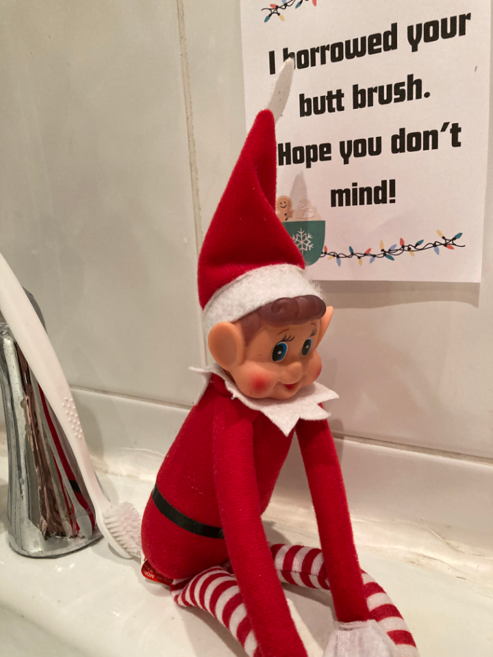 Last Minute Elf on the Shelf Ideas With Photos Free Printable Crafts on Sea