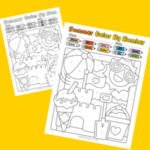 Summer Dot Marker Printables (Free PDF for Kids) - Crafts on Sea