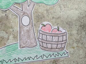 Apple Tree Craft Template (FREE Cut and Paste Printable) - Crafts on Sea