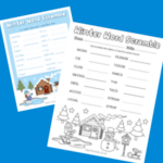 Free Winter Printables for Kids - Crafts on Sea