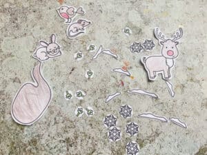 Winter Tree Printable: FREE Cut and Paste Craft - Crafts on Sea