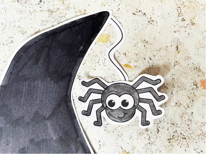 Build A Witches Hat Craft (FREE Cut and Paste Printable) - Crafts on Sea