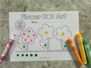 Spring Dot Marker Printables (FREE PDF) - Crafts on Sea