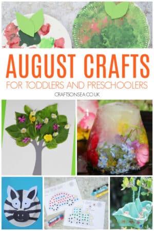 August Crafts For Toddlers and Preschoolers - Crafts on Sea